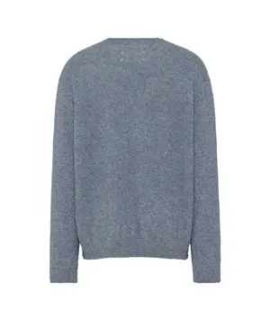 MAISON MARGIELA Distressed V-neck Jumper