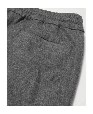 Brunello Cucinelli Drawstring Trousers - Grey