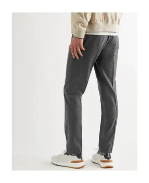 Brunello Cucinelli Drawstring Trousers - Grey