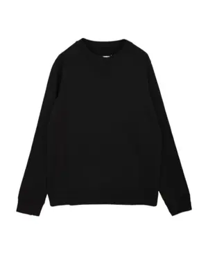 MAISON MARGIELA Round Collar Long Sleeve Sweater With Ribbed Hem