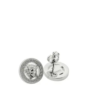 Versace Medusa Head Logo-engraved Earrings