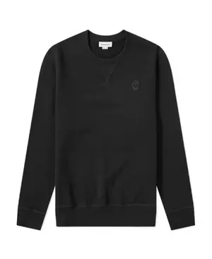 Alexander McQueen Round Neck Long Sleeve Sweater