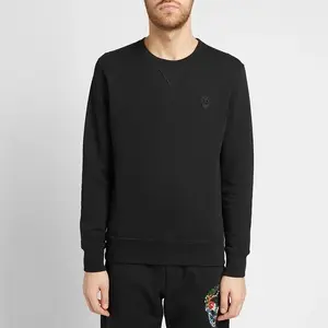 Alexander McQueen Round Neck Long Sleeve Sweater