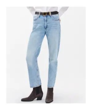 RAG  BONE Rag & Bone Harlow Ankle Straight Jeans
