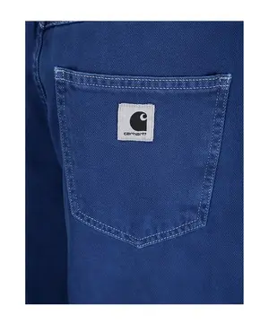 Carhartt Work In Progress Brandon Twill Denim Shorts - Blue