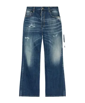 Dsquared2 Distressed Straight-leg Jeans