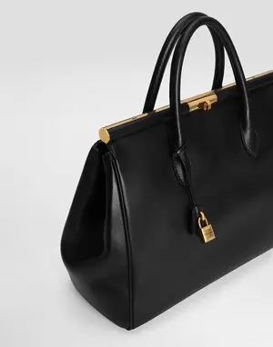 Dolce & Gabbana Marlene Handbag With Turn-lock Fastening - Black