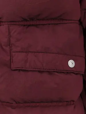 Stone Island Zipped Down Jacket - Red