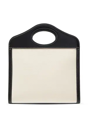 Burberry Mini Logo Stamp Tote Bag