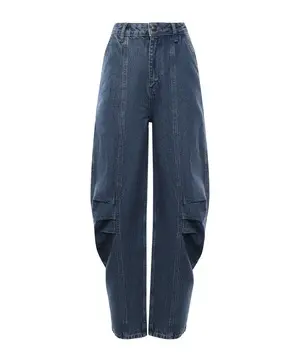ROTATE BY BIRGER CHRISTENSEN Wide Leg Jeans