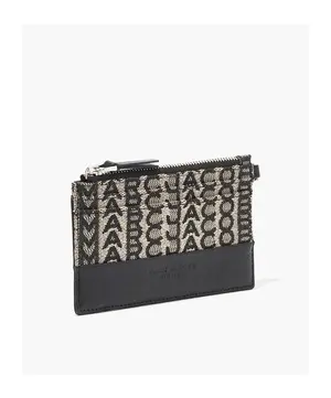 Marc Jacobs Monogram Zip-up Wallet