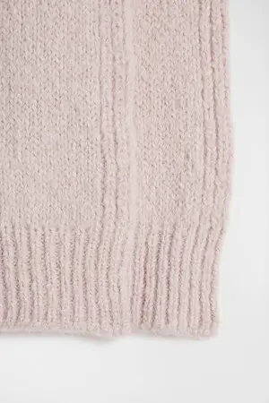 JIL SANDER Logo-patch Knitted Scarf