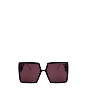 Dior Square Frame Sunglasses - Red