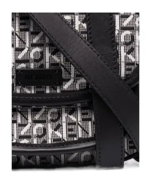 Kenzo Small Jacquard Messenger Bag