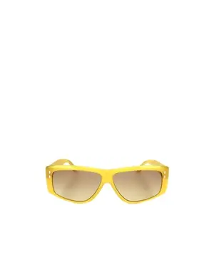 Isabel Marant Étoile Geometric Frame Sunglasses - Yellow