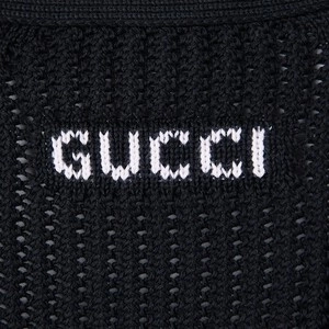 Gucci Logo Embroidered V-neck Cardigan