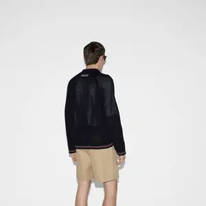 Gucci Logo Embroidered V-neck Cardigan
