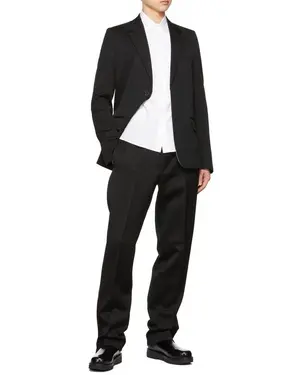 Valentino Garavani Logo Blazer - Black