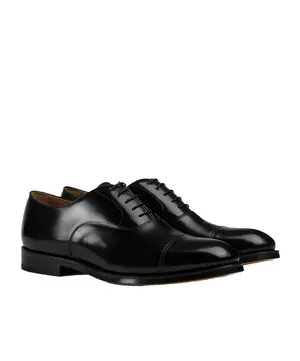 DOUCAL'S Round Toe Lace-up Formal Shoes