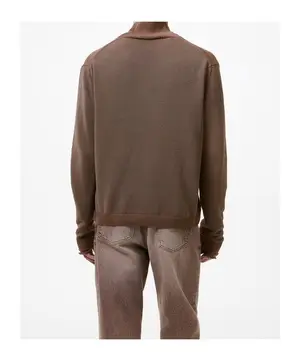 Our Legacy Zip Funnel-neck Knitted Sweater