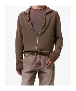 Our Legacy Zip Funnel-neck Knitted Sweater