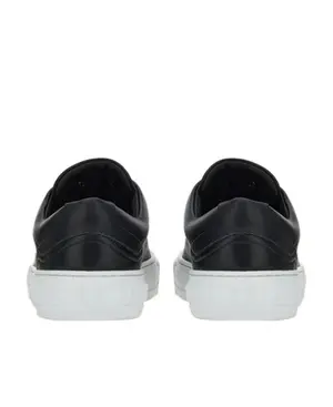 FERRAGAMO Gancini Buckled Leather Sneakers