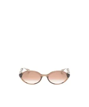 Gucci Oval Frame Sunglasses
