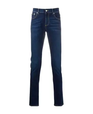 Alexander McQueen Logo Jeans