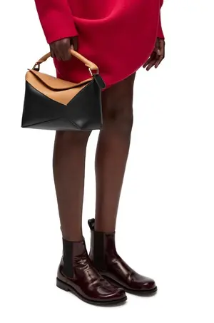 Loewe Anagram Embossed Small Puzzle Bag