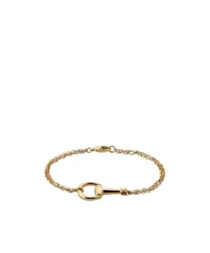 Gucci 18k Horsebit Chain Bracelet - Yellow