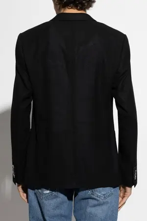 Dolce & Gabbana Dolce Gabbana Single-breasted Blazer - Black