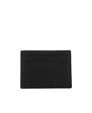 Bally Logo Plaque Cardholder - Black