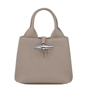 Longchamp Longchamp Le Roseau XS Top Handle Bag Clay