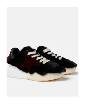 Stella McCartney Loop Lace-up Sneakers - Black