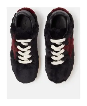Stella McCartney Loop Lace-up Sneakers - Black