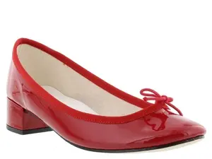 Repetto Bow Front Low Heel Pumps