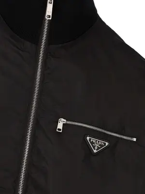 Prada Reversible Zip-up Bomber Jacket