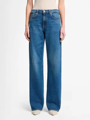 7 For All Mankind Tess Jeans - Blue