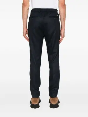 Herno Pleated Drawstring Pants - Black