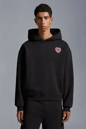 Moncler Heart Motif Hoodie