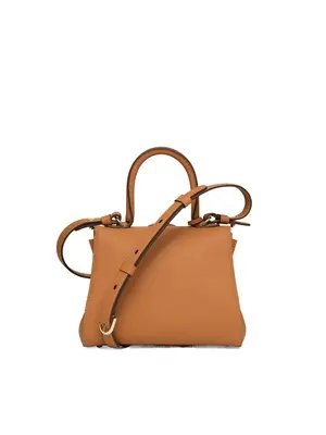 Delvaux Brillant Mini Handbag - Brown