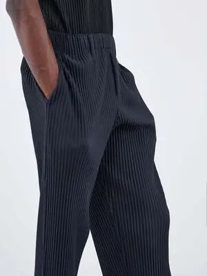 Issey Miyake Homme Plissé Pleated Trousers