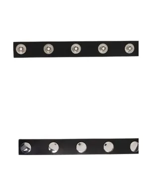 Attico Embellished Press-stud Belt - Black