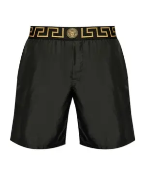 Versace Straight Leg Shorts For Men