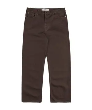 Séfr Wide Leg Jeans - Brown