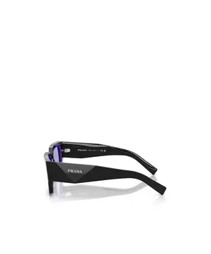 Prada Rectangle Frame Sunglasses - Blue