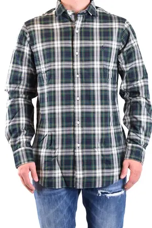 Polo Ralph Lauren Oxford Plaid Cotton Shirt - Gray