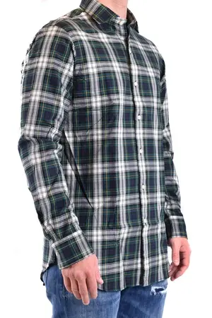 Polo Ralph Lauren Oxford Plaid Cotton Shirt - Gray