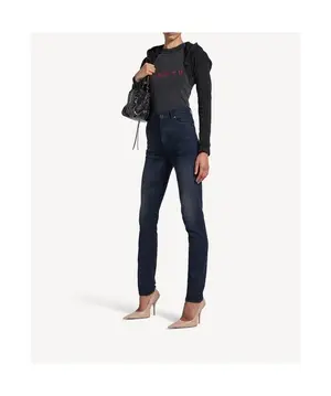 Balenciaga High-waisted Skinny Denim Pants
