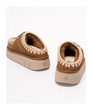 Mou Sheepskin Clog Sandals